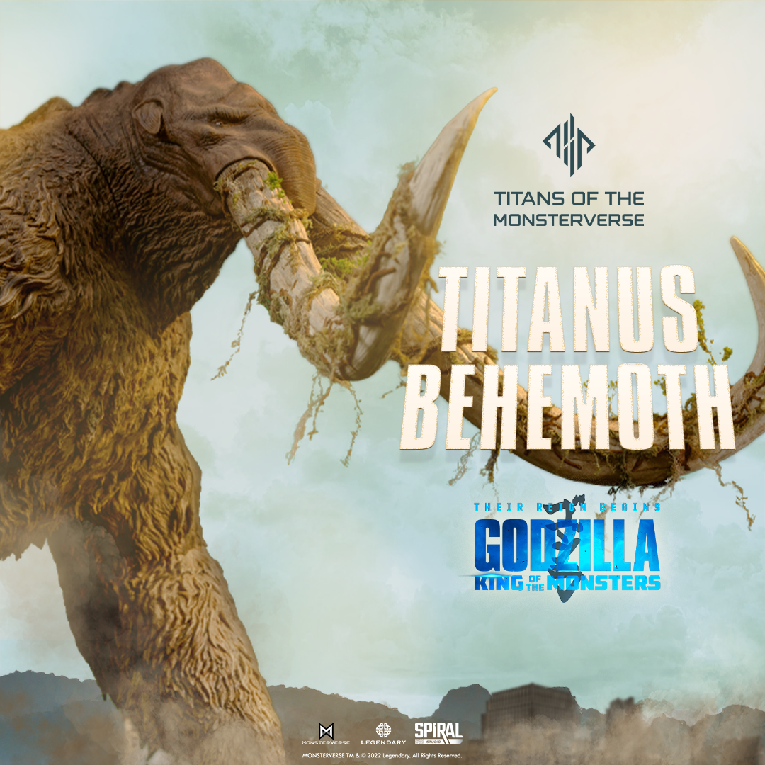 SPIRAL STUDIO 40CM BEHEMOTH VINYL STATUE – Kaiju Live